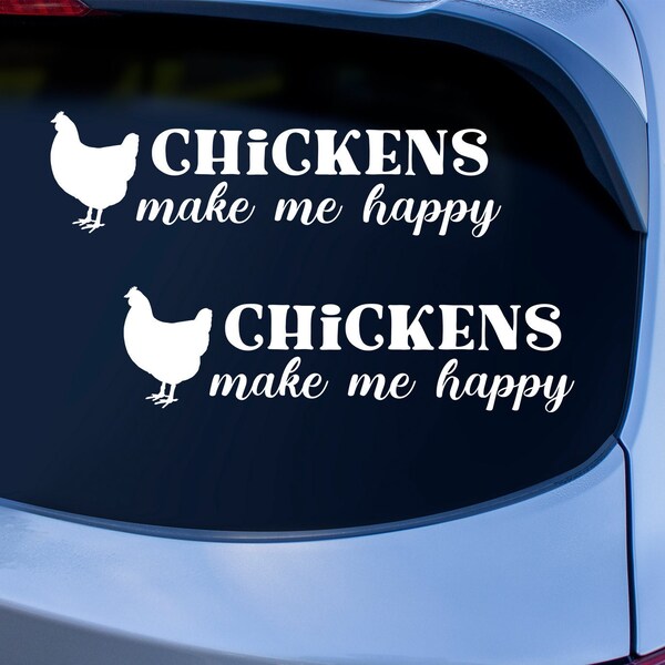 Chicken Sticker Decals - Etsy