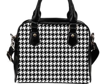 Houndstooth bag | Etsy