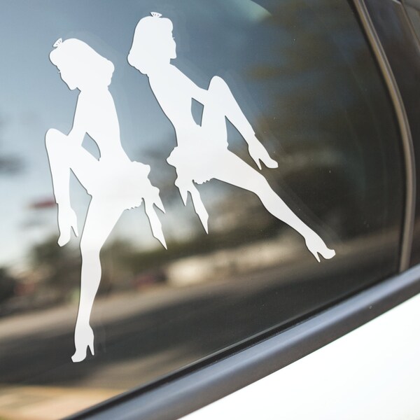 Sexy Silhouette Car Etsy Uk