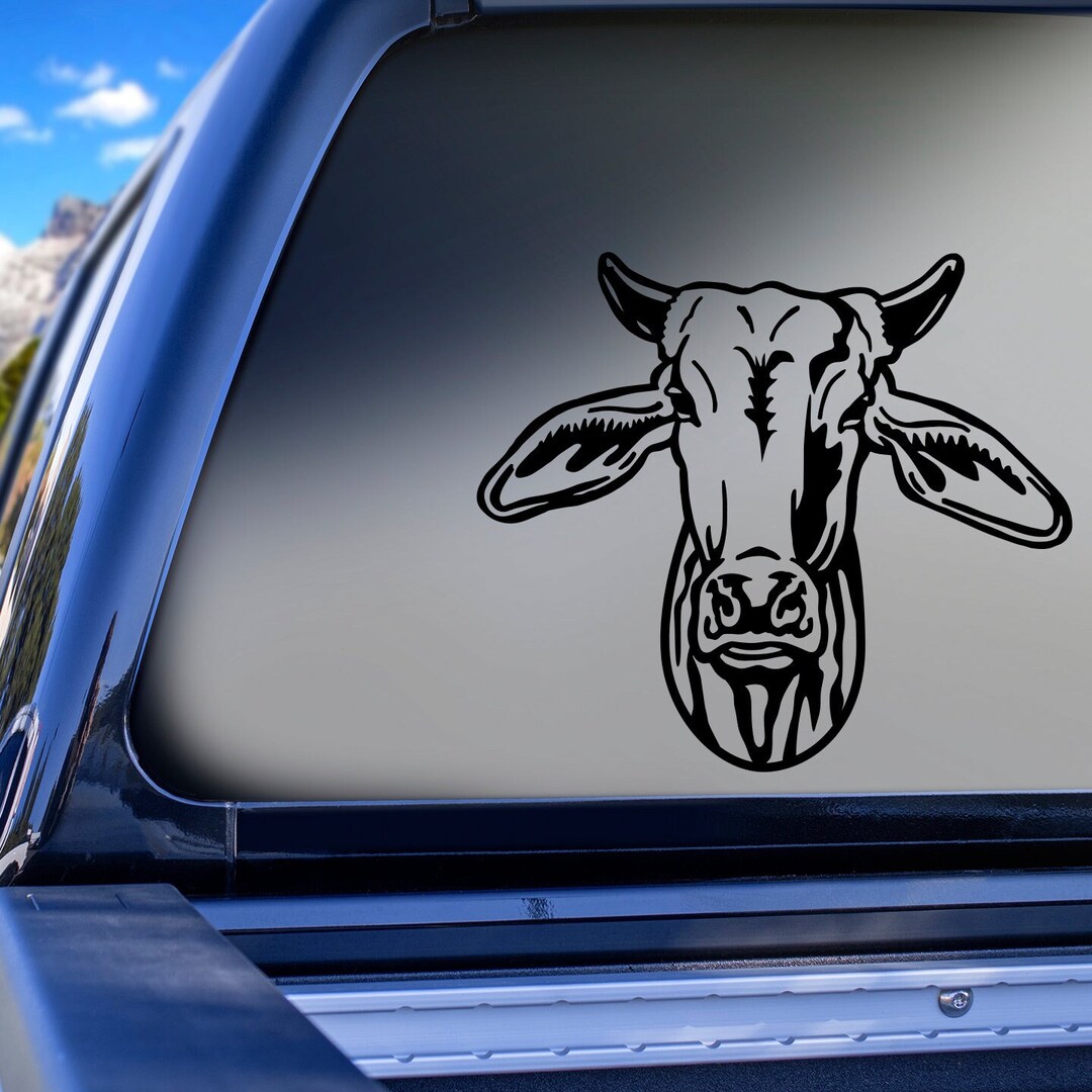 Brahman Sticker Cow Stickers for Cars Brahman Cattle Cow - Etsy
