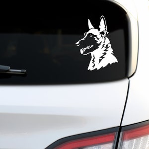 Malinois Sticker Dog Stickers for Cars Malinois Gifts - Etsy