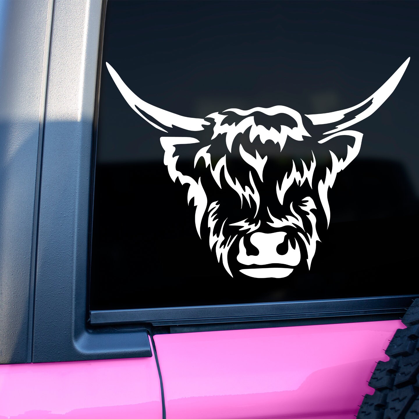 Show Steer Decal