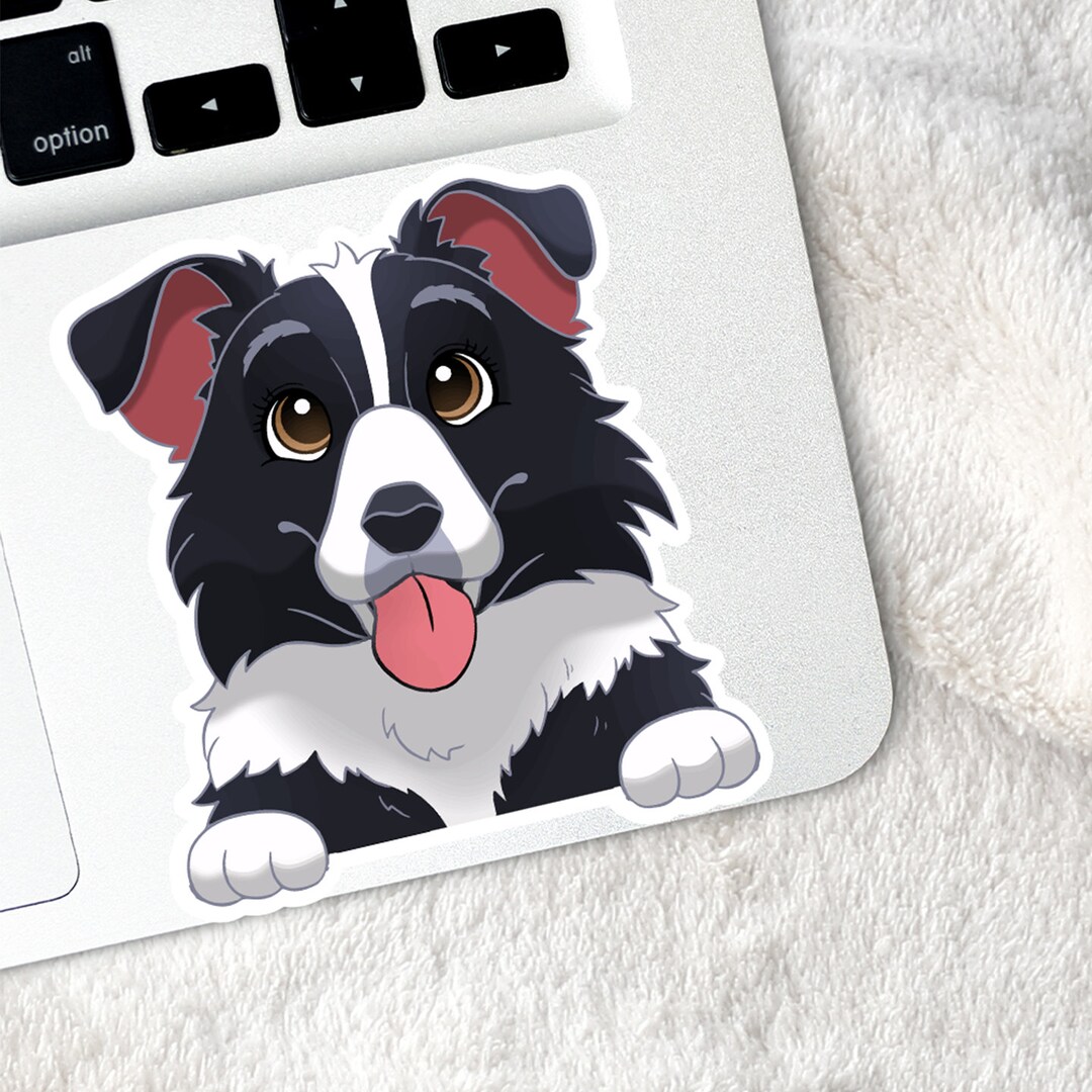 Border Collie Sticker, Border Collie Gifts, Dog Stickers, Australian ...