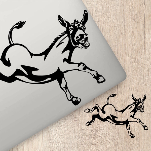 Kicking Donkey Svg - Etsy