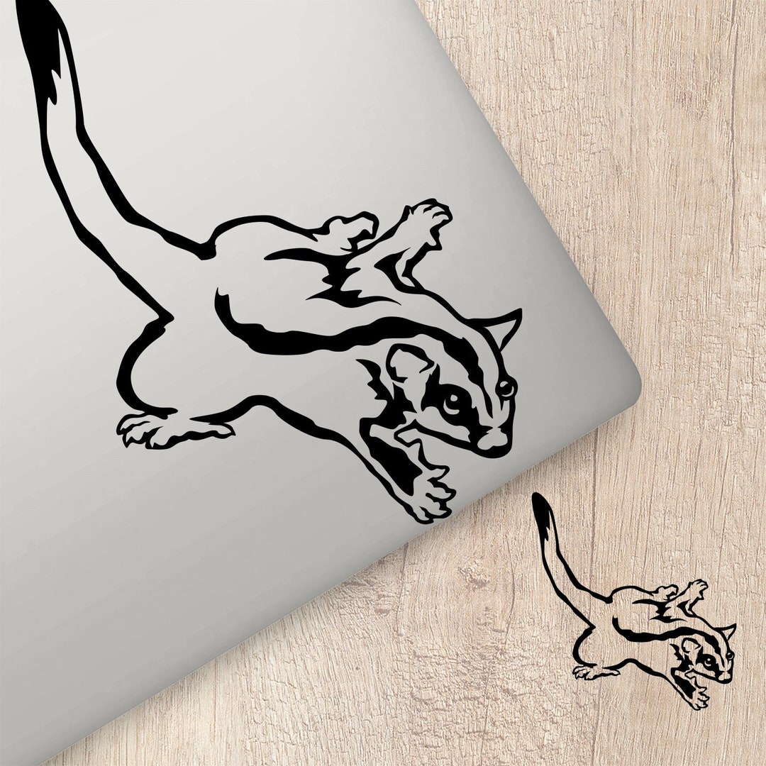 Sugar Glider Sticker Animal Stickers for Cars Flying - Etsy