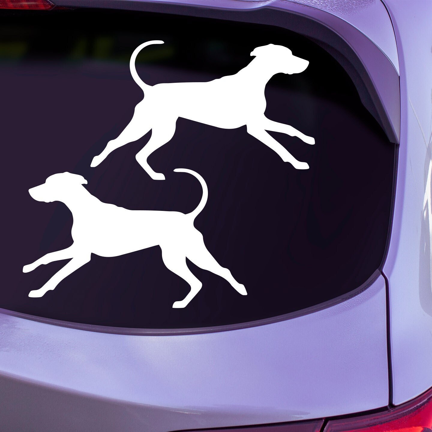 Doberman Running Silhouette