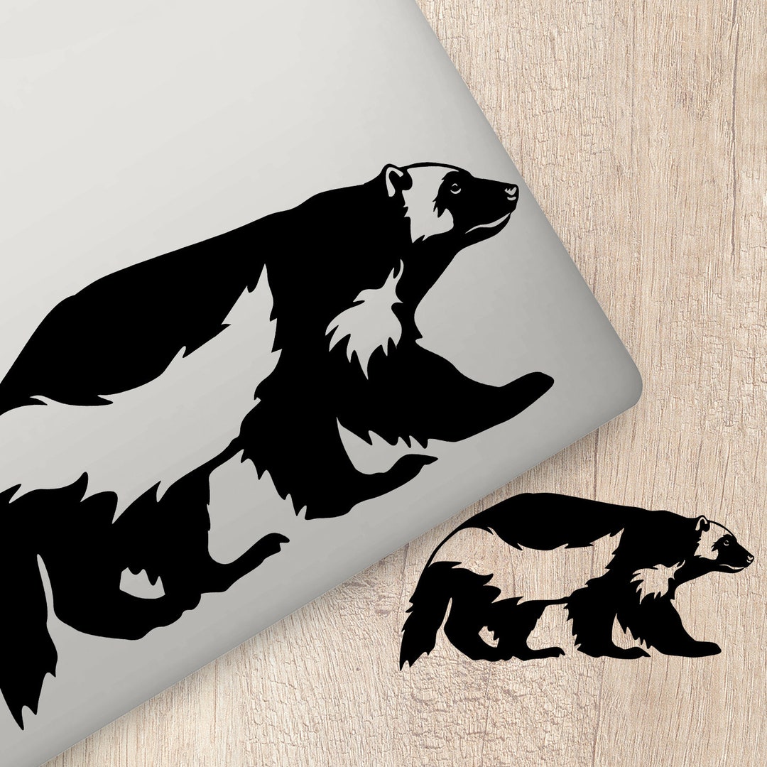 Wolverine Sticker Animal Stickers for Laptops Carnivore - Etsy