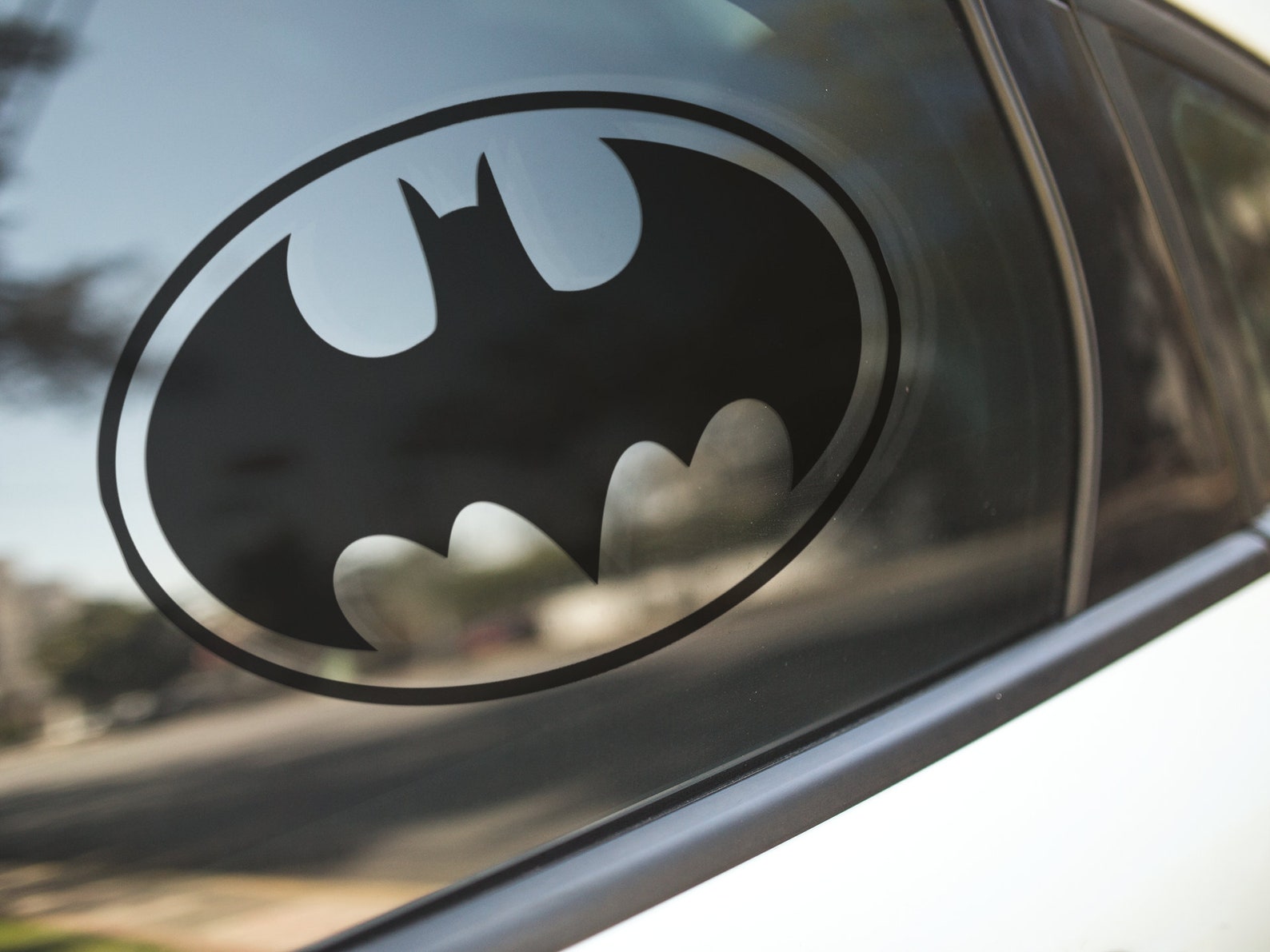 Batman Logo Sticker Bat Vinyl Decal For Your Car Laptop Etsy
