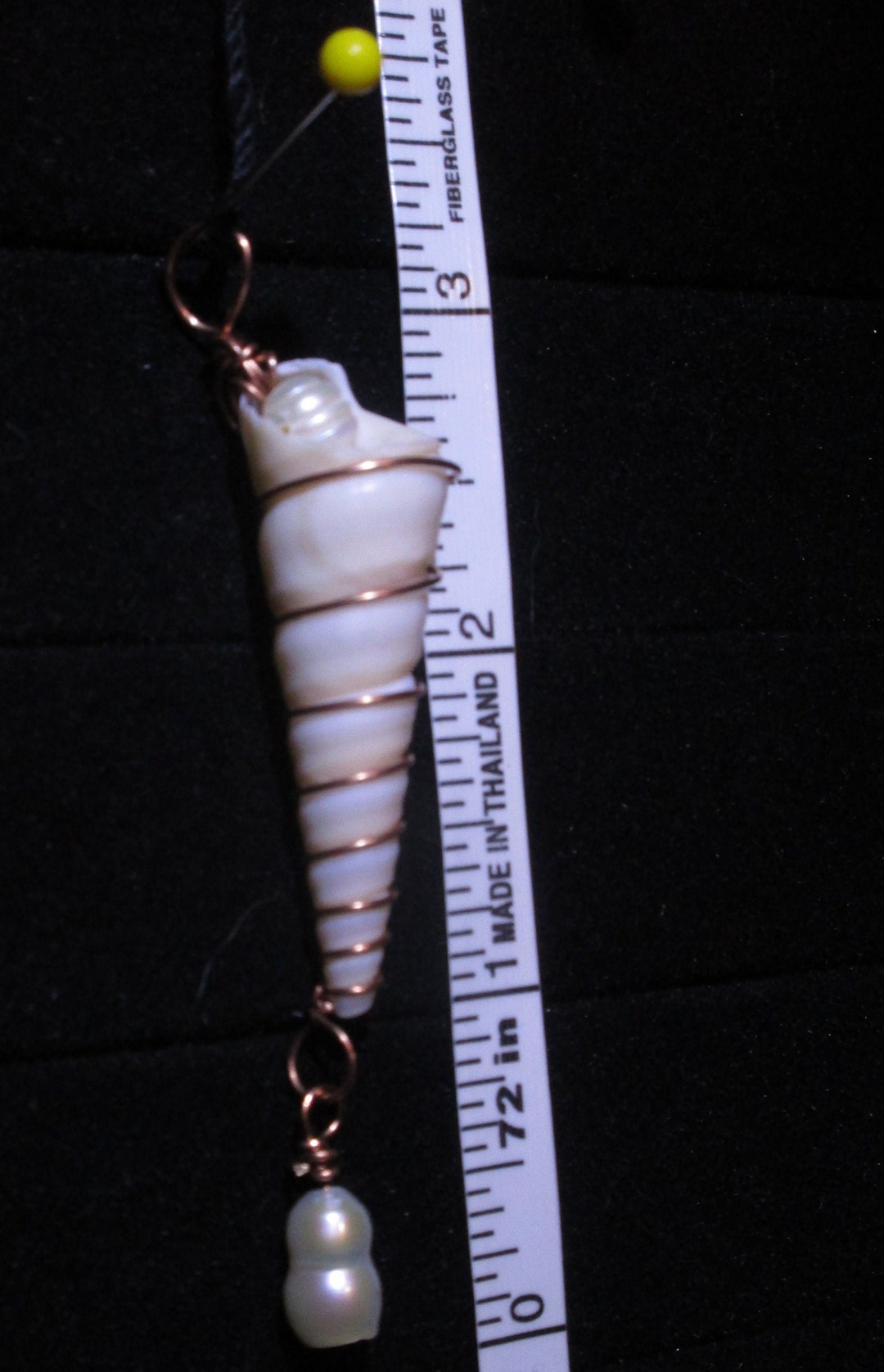 1 3/4 Inch or 2 Inch ....copper Wrapped Auger Shell W/ Fresh Water ...