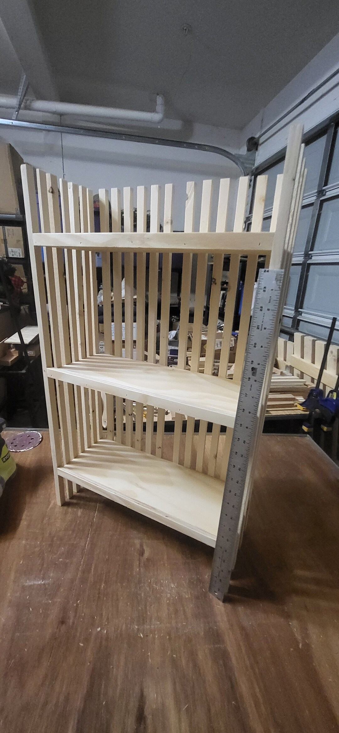 Slatted Counter Top Shelf - Etsy