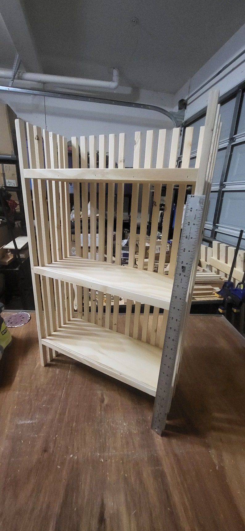 Slatted Counter Top Shelf - Etsy