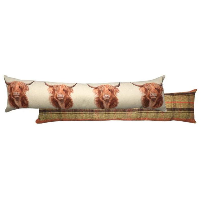 Hunter Highland Cow Draught Excluder - Etsy