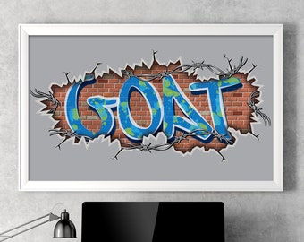 Greatest of All Time Poster - Etsy