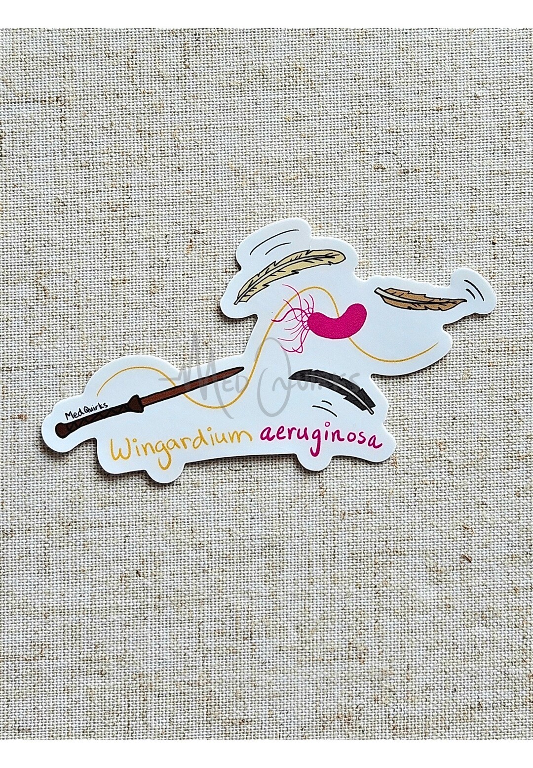 Magical Bacteria Vinyl Sticker - Etsy