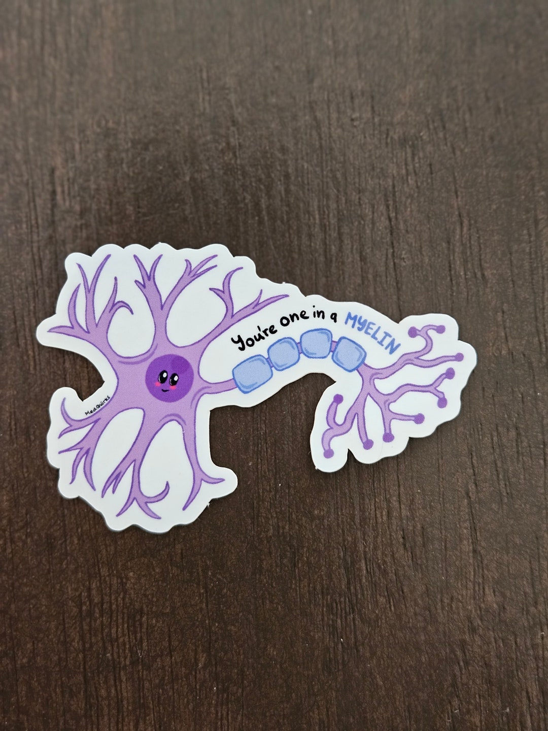 Neuron Vinyl Sticker - Etsy