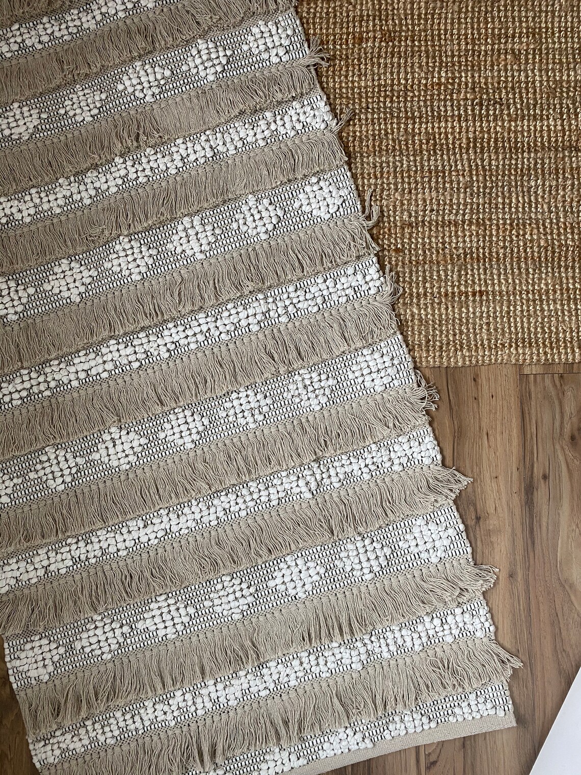 Boho Rug Tassel Rug Bohemian Tassel Rug Large Scandi Rug - Etsy UK