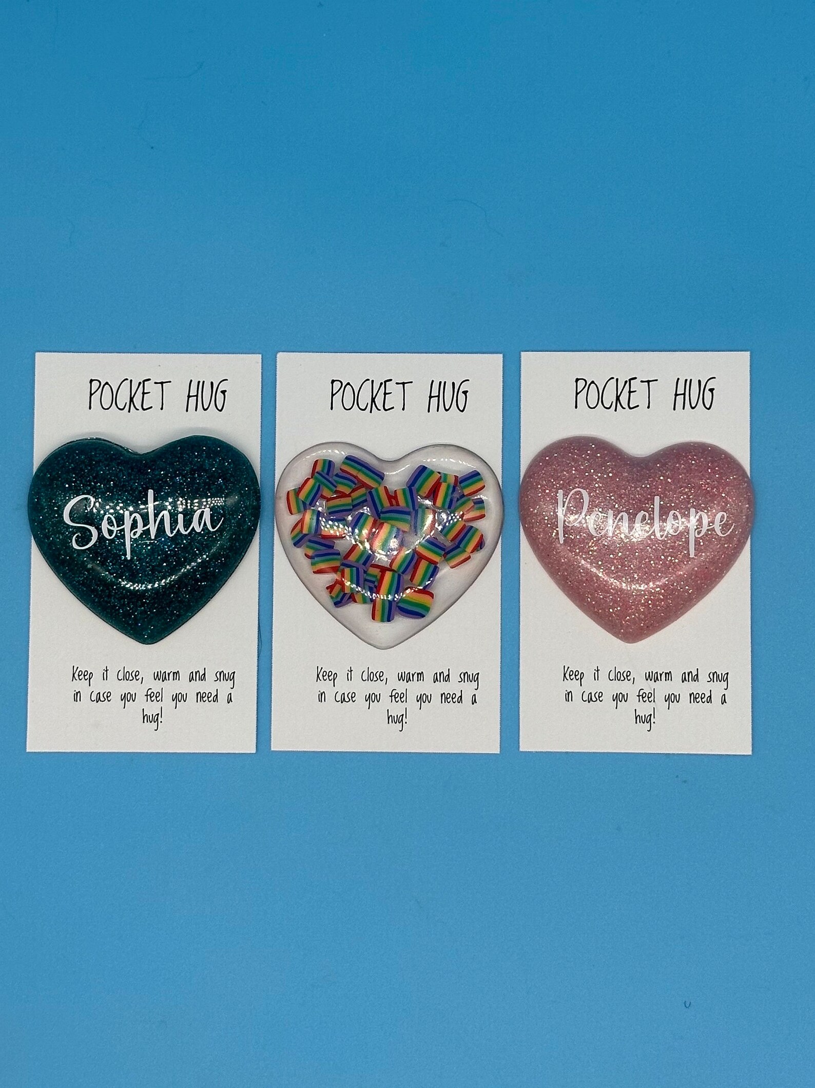 POCKET Hug/care and Concern/thinking of You/remember Me/trinket Gift ...