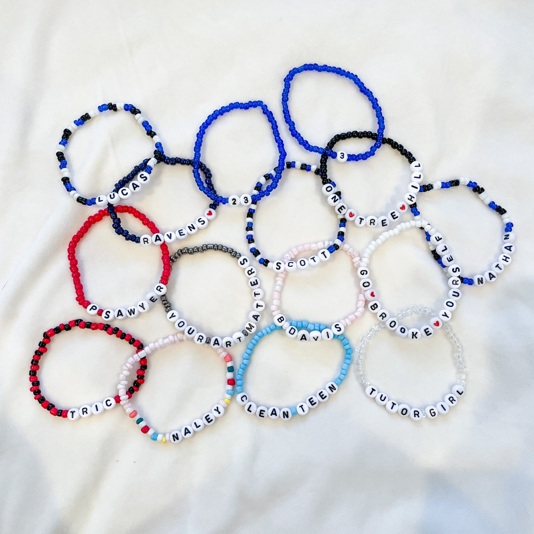 One Tree Hill Beaded Bracelets | OTH | Lucas Scott | Nathan Scott ...