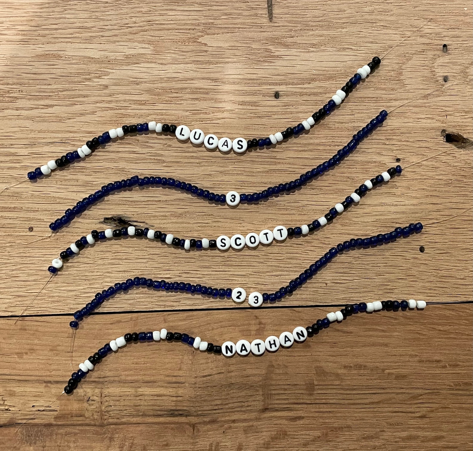 One Tree Hill Beaded Bracelets | OTH | Lucas Scott | Nathan Scott ...