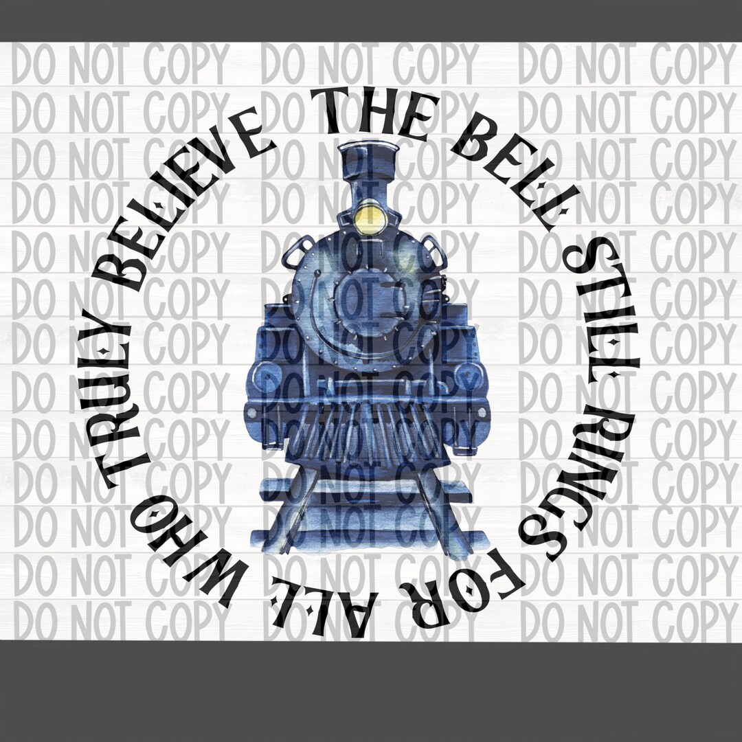 Polar Express PNG File for Sublimation Printing - Etsy
