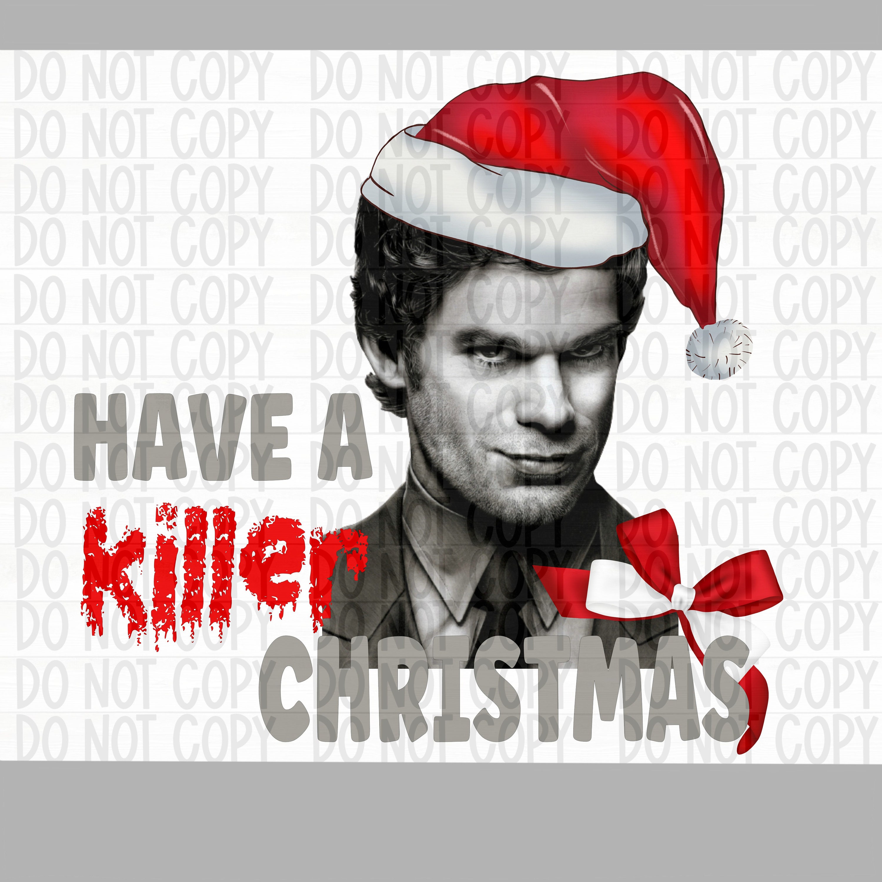 Dexter Have a Killer Christmas PNG File for Sublimation Printing - Etsy