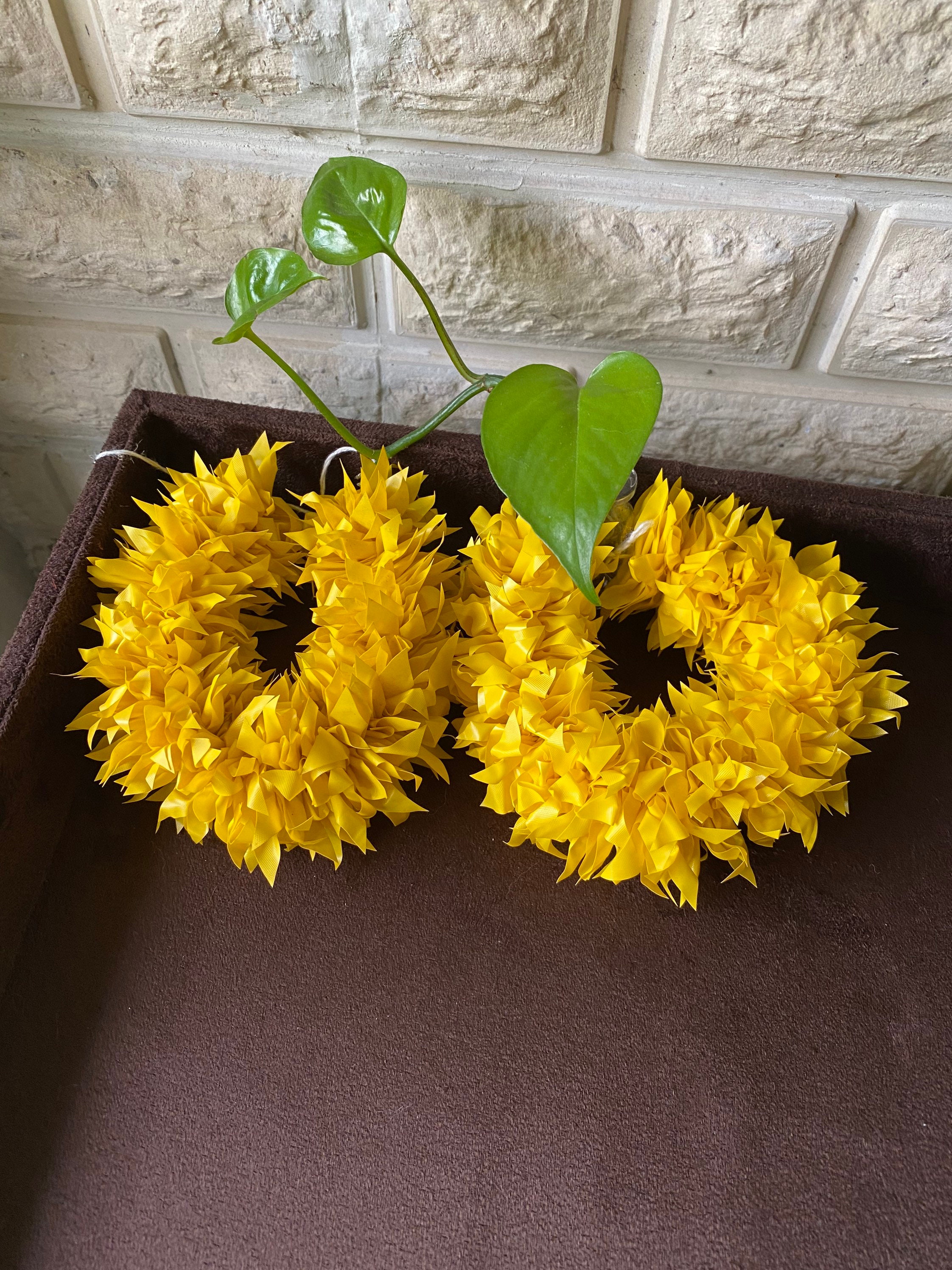 Hand Gajra Set / Floral Jewelry / Flower Jewelry / Nikkah Jewelry ...