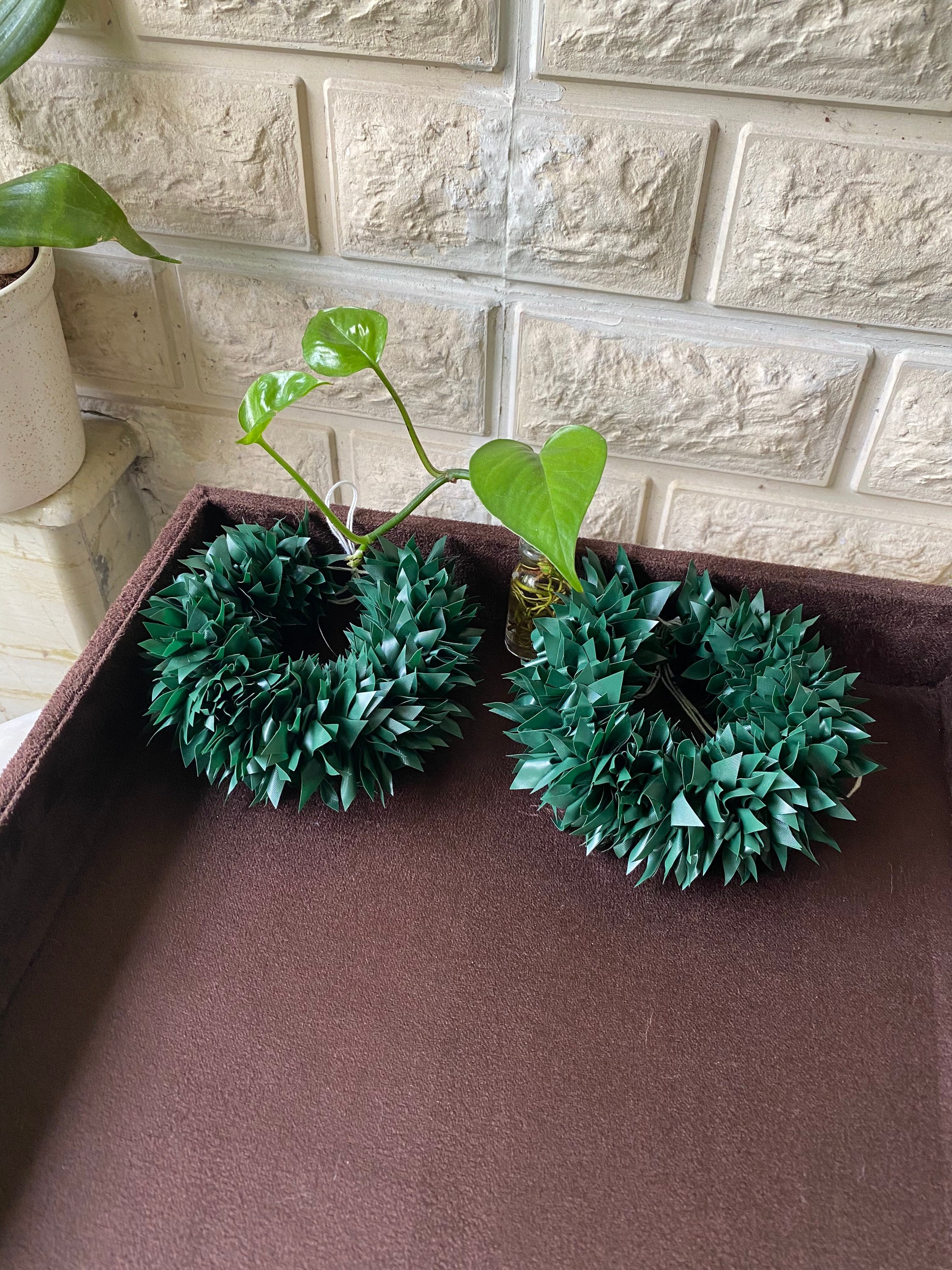 Hand Gajra Set / Floral Jewelry / Flower Jewelry / Nikkah Jewelry ...