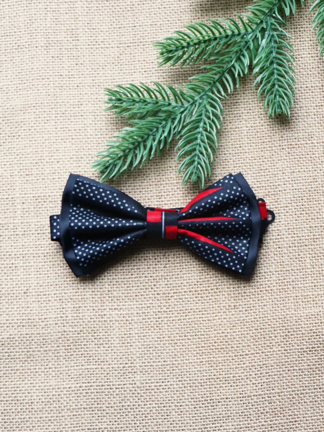 Classic Bow Tie, Black Geo Wax, Wax Bow Tie, African Knot, African Bow ...
