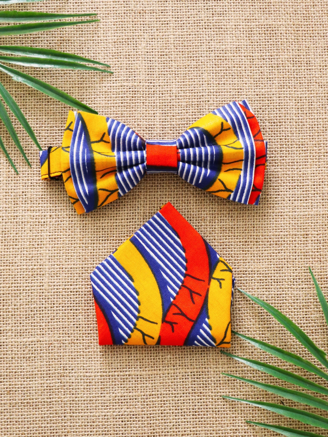 Mobali Knot & Handkerchief, Wax Waves OJ, Wax Bow Tie, Wax Knot ...