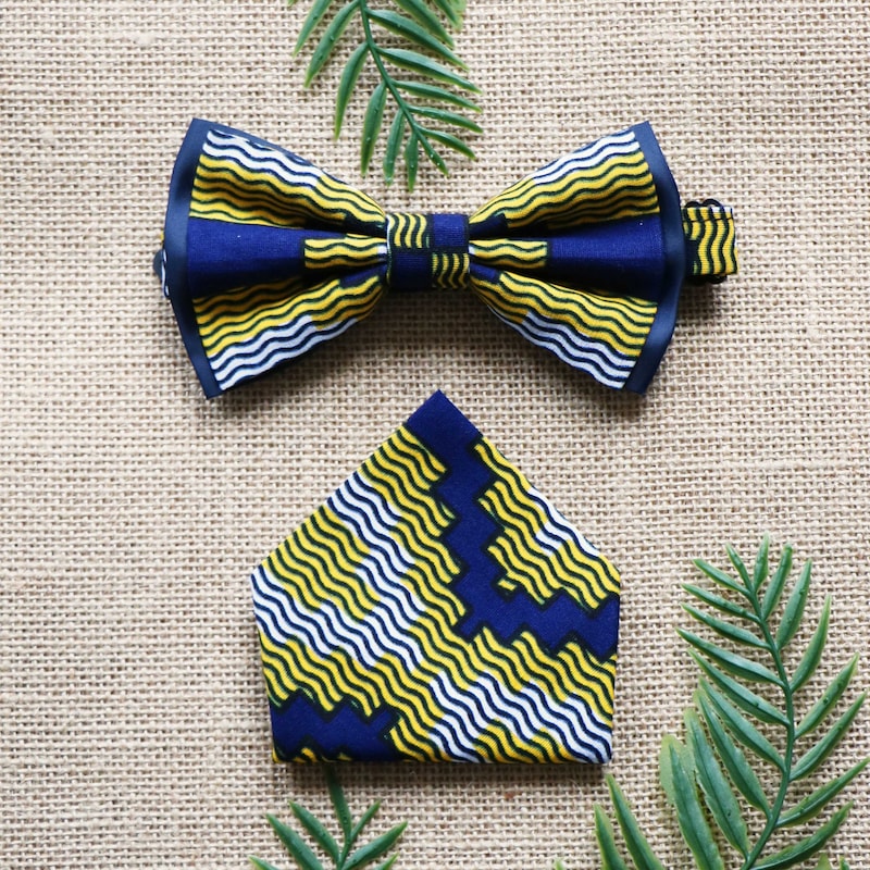 African Bow Tie for Men - Etsy