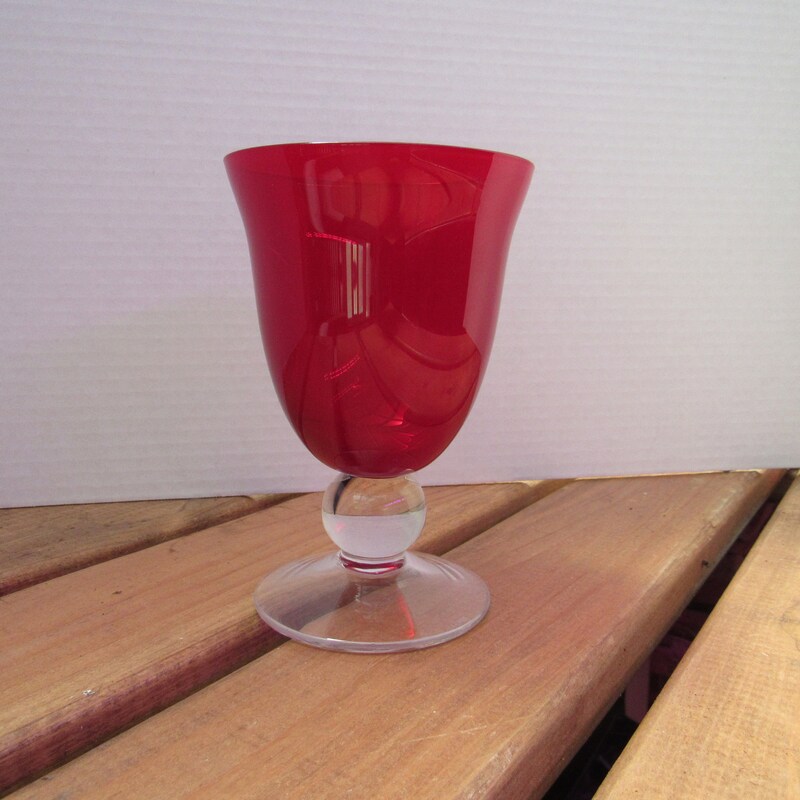 Lenox Red Goblets - Etsy