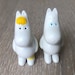 Moomintroll and Snorkmaiden Figures, 90s Vintage Figures, Kawaii Mini ...