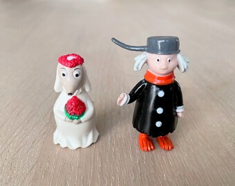 Fillyjonk and Her Children Moomin Figures, Vintage Mini Figurines ...