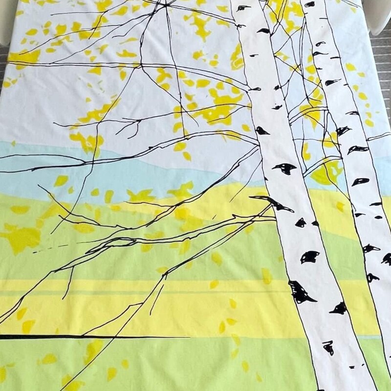 Birch Tree Fabric - Etsy