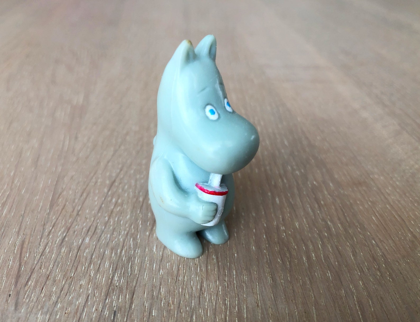 Moomintroll Figure, Kawaii Moomins Figurine, 90s Vintage Moomin ...