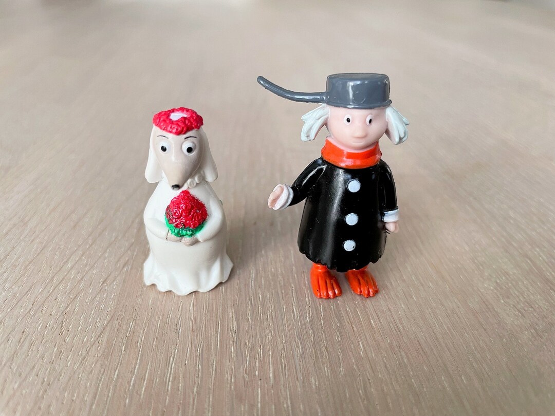 The Muddler and Fuzzy Moomin Figures, Moomin Characters by Tove Jansson ...