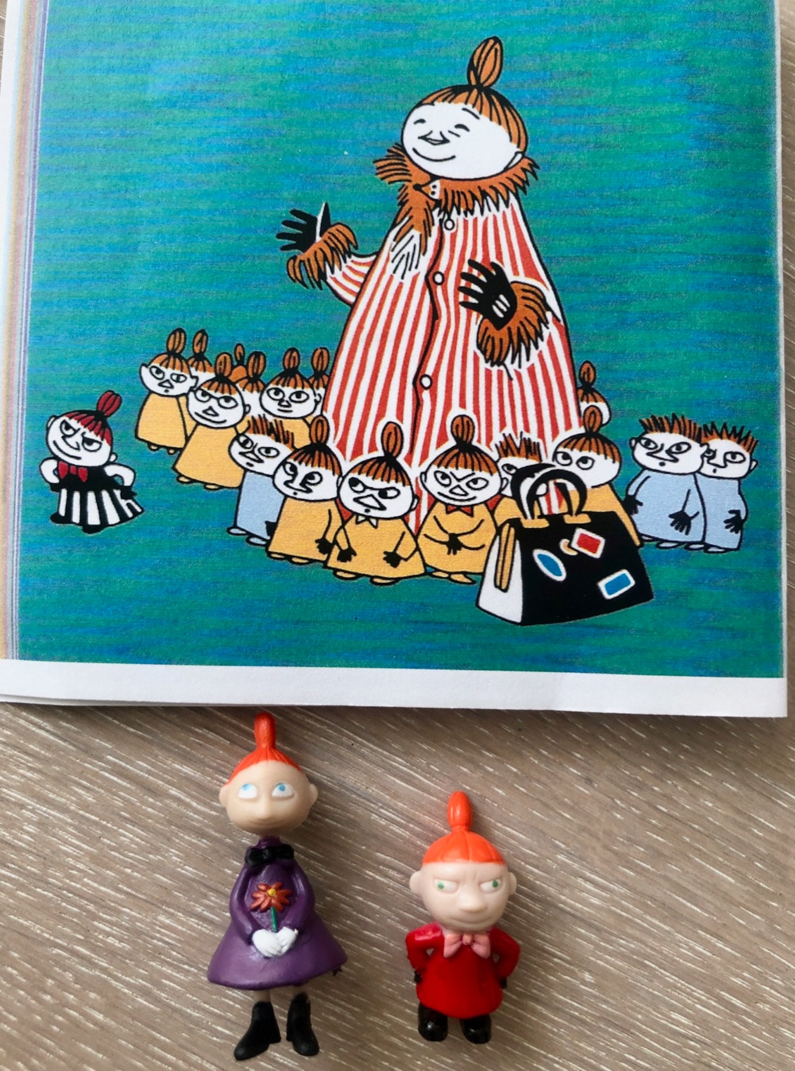 Little My and Mymble Moomin Figures Kawaii Mini Figures - Etsy