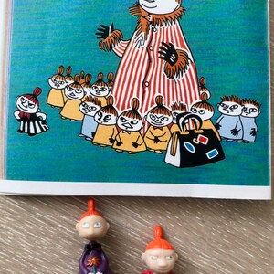 Little My and Mymble Moomin Figures Kawaii Mini Figures - Etsy