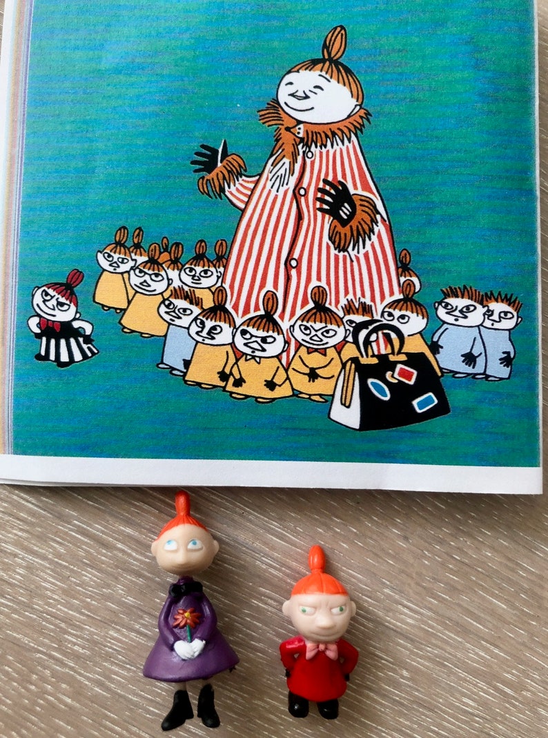 Little My and Mymble Moomin Figures Kawaii Mini Figures - Etsy