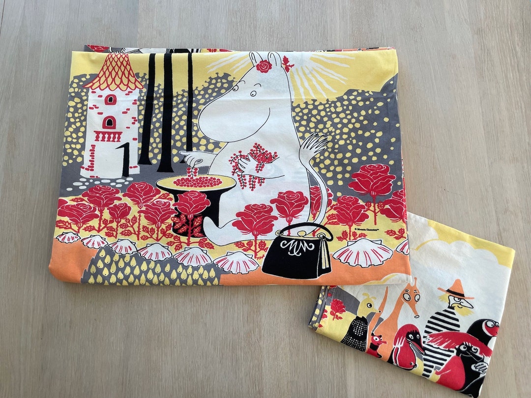 Rose Moomin Duvet Cover Set, Moomin Bedding by Finlayson With ...