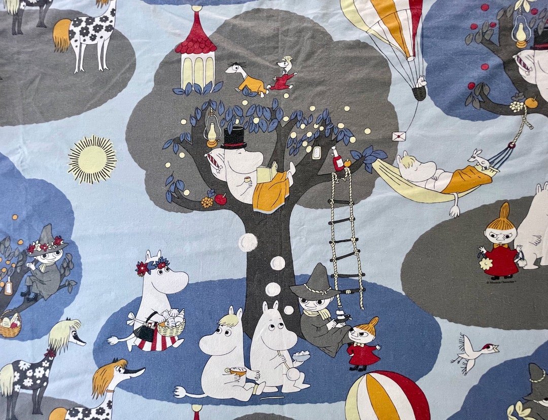 Moomin Duvet Cover Set, Duvet Cover and Pillowcase by Finlayson ...