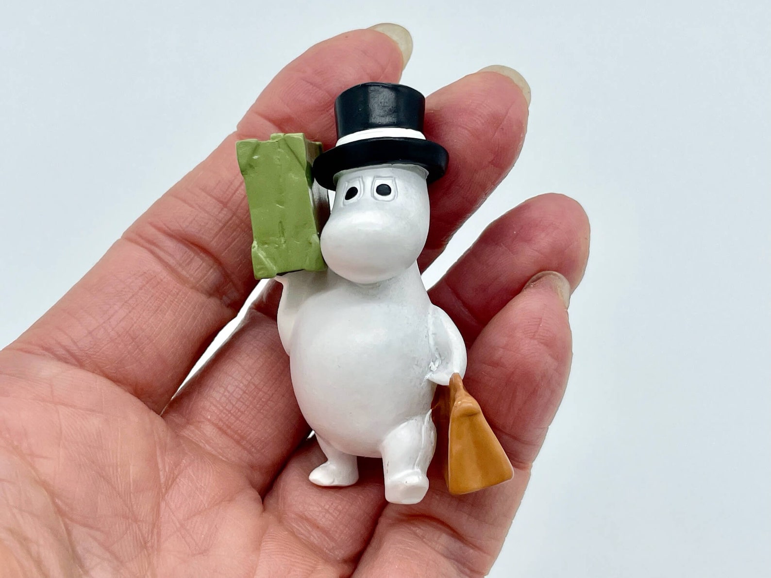 Moomin Figures, 4 Piece Set, Moomintroll, Snorkmaiden, Moominmamma and ...