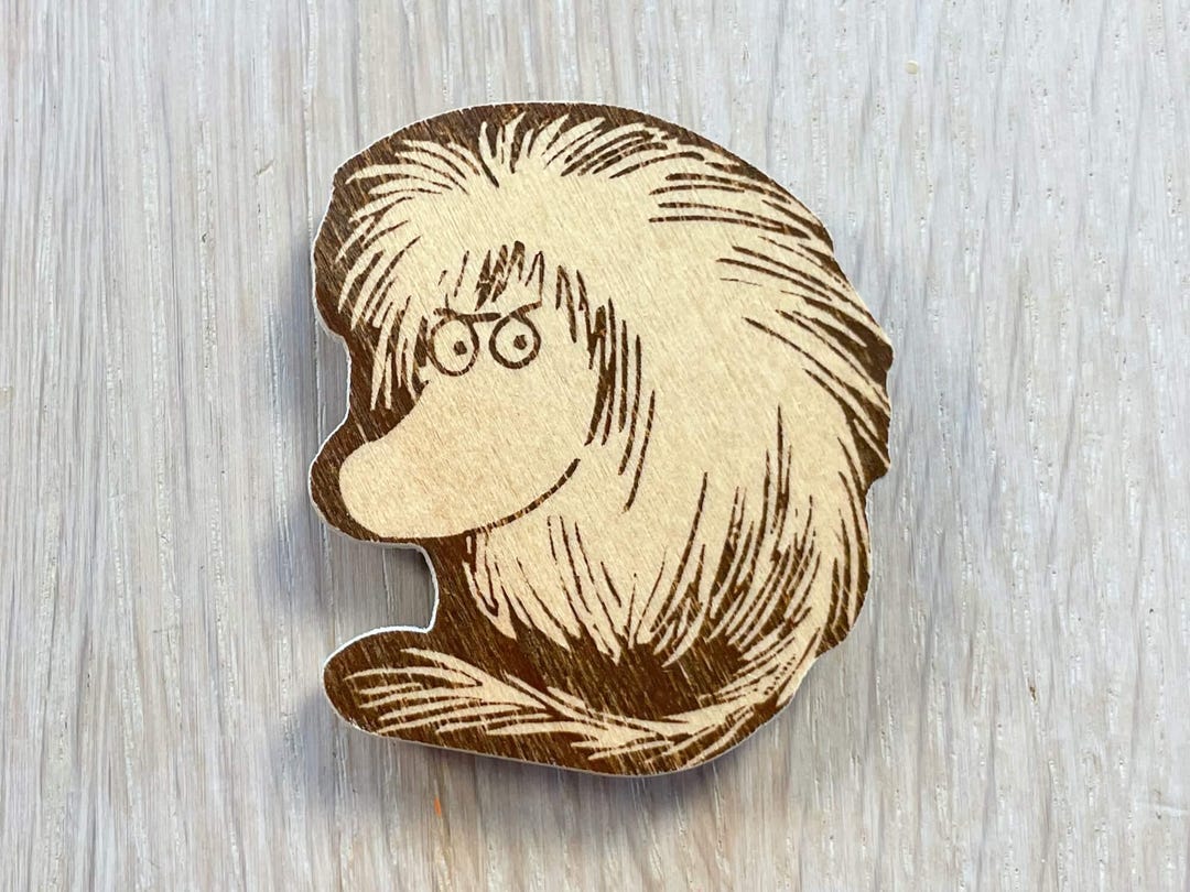 Moomin Ancestor Wooden Fridge Magnet – Moomin Home Decor, Collectible ...