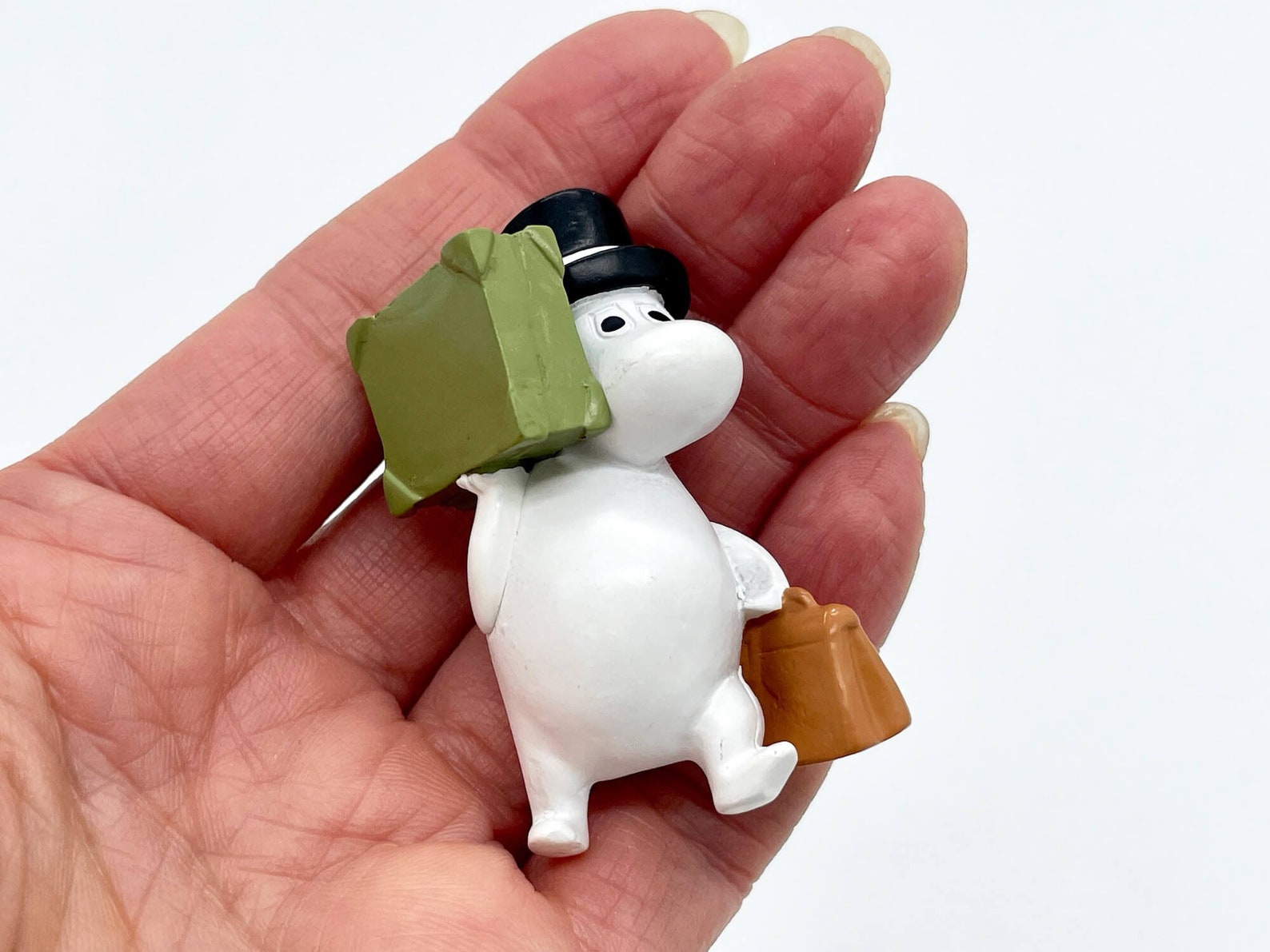Moomin Figures, 4 Piece Set, Moomintroll, Snorkmaiden, Moominmamma and ...
