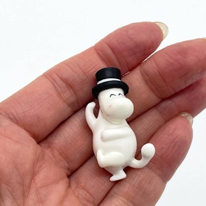 Moomin Figures, 3 Piece Set, Snorkmaiden, Moominmamma and Moominpappa ...