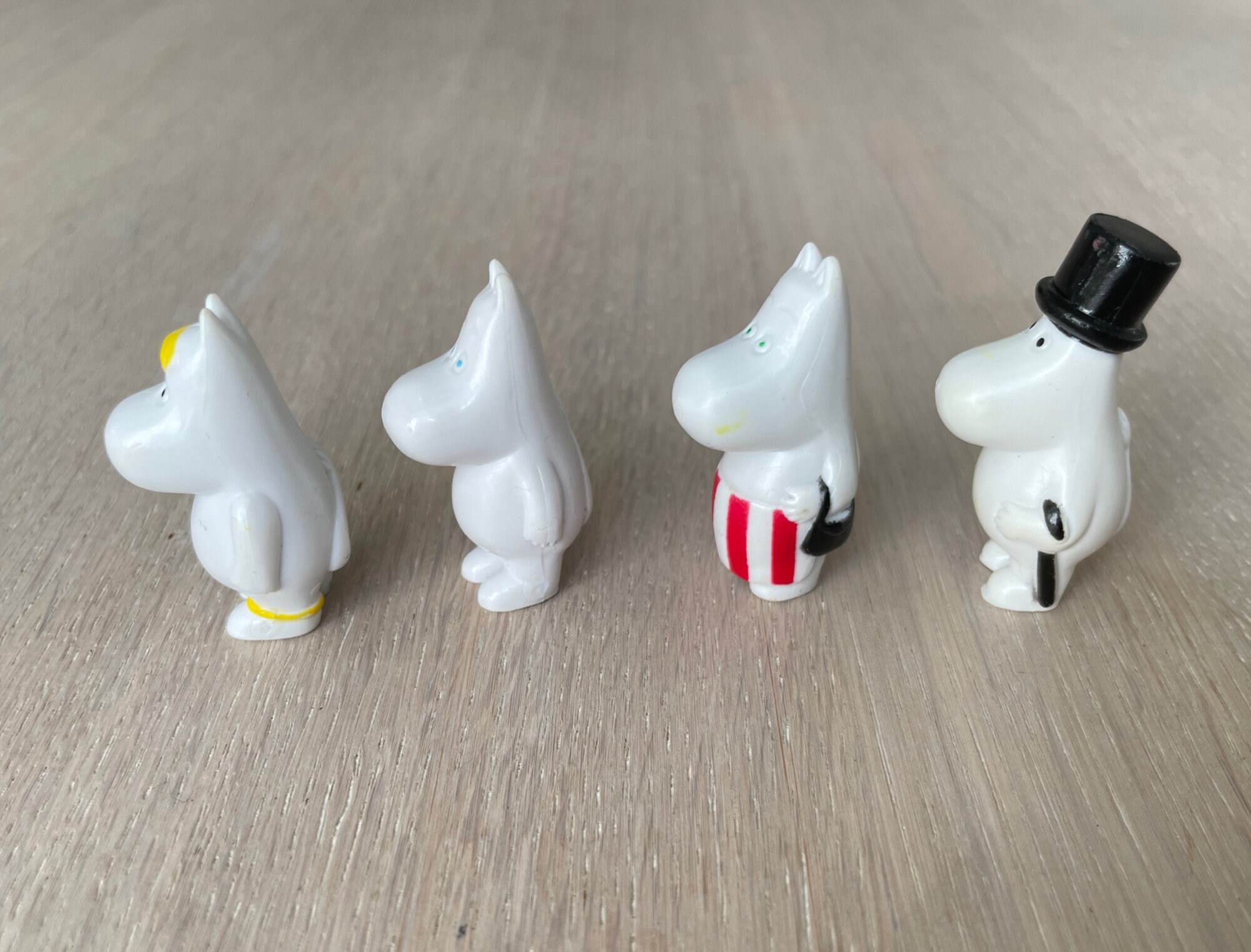Vintage Moomin Figurines: Finnish Cartoon Characters - Etsy