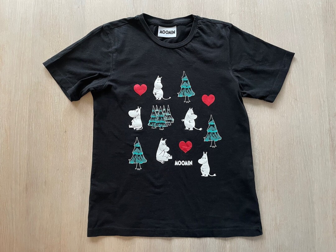 Moomin T-shirt Kawaii Moomin Clothes Size XS - Etsy