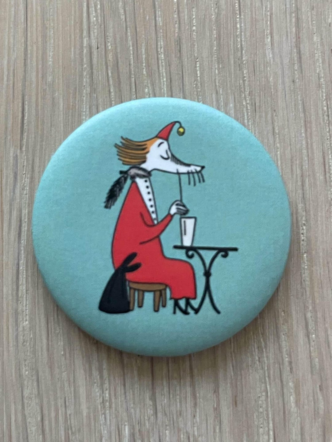 Moomin Fillyjonk Magnet, Kawaii Fridge Magnet - Etsy
