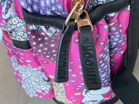 Pink Moomin Toddler Backpack with Little My, Mymble a… - Gem