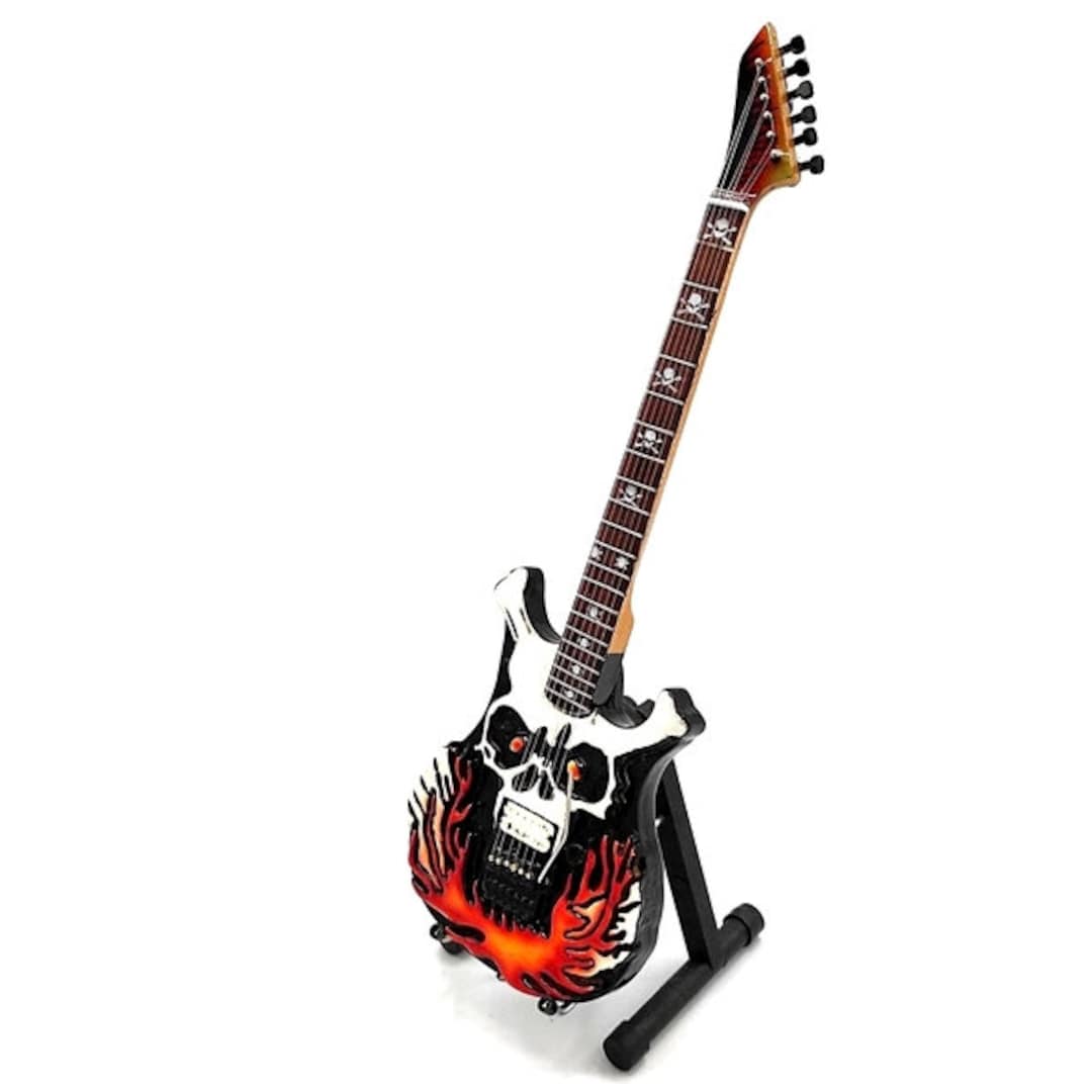 ESP George Lynch Miniature Guitar Miniature Guitar Replica Mini ...
